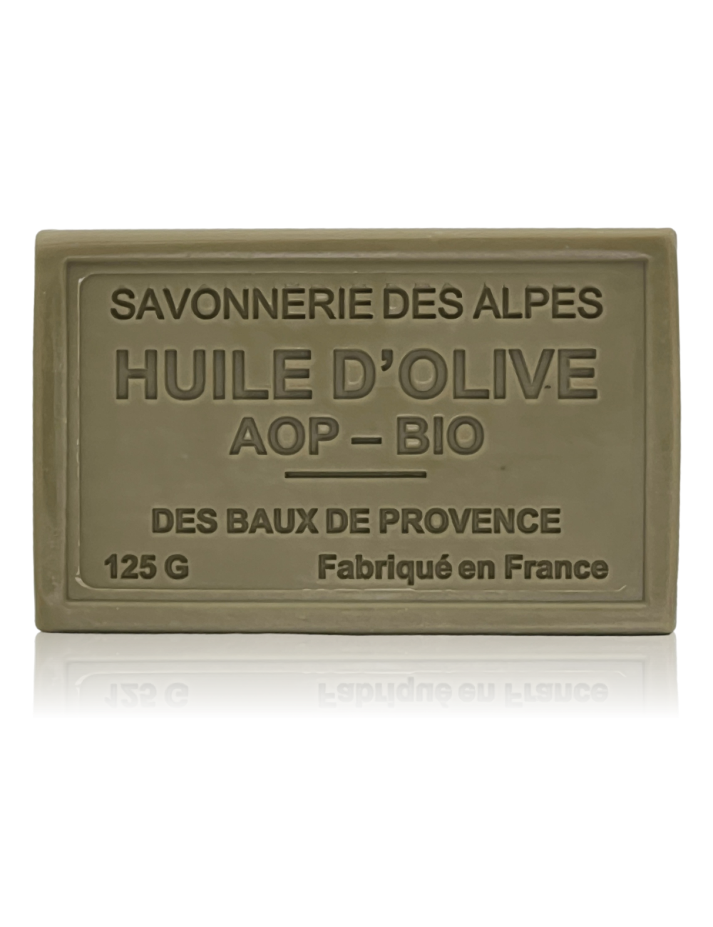 SAVON À L'HUILE D'OLIVE AOP - BIO LAVANDE-OLIVE 125g