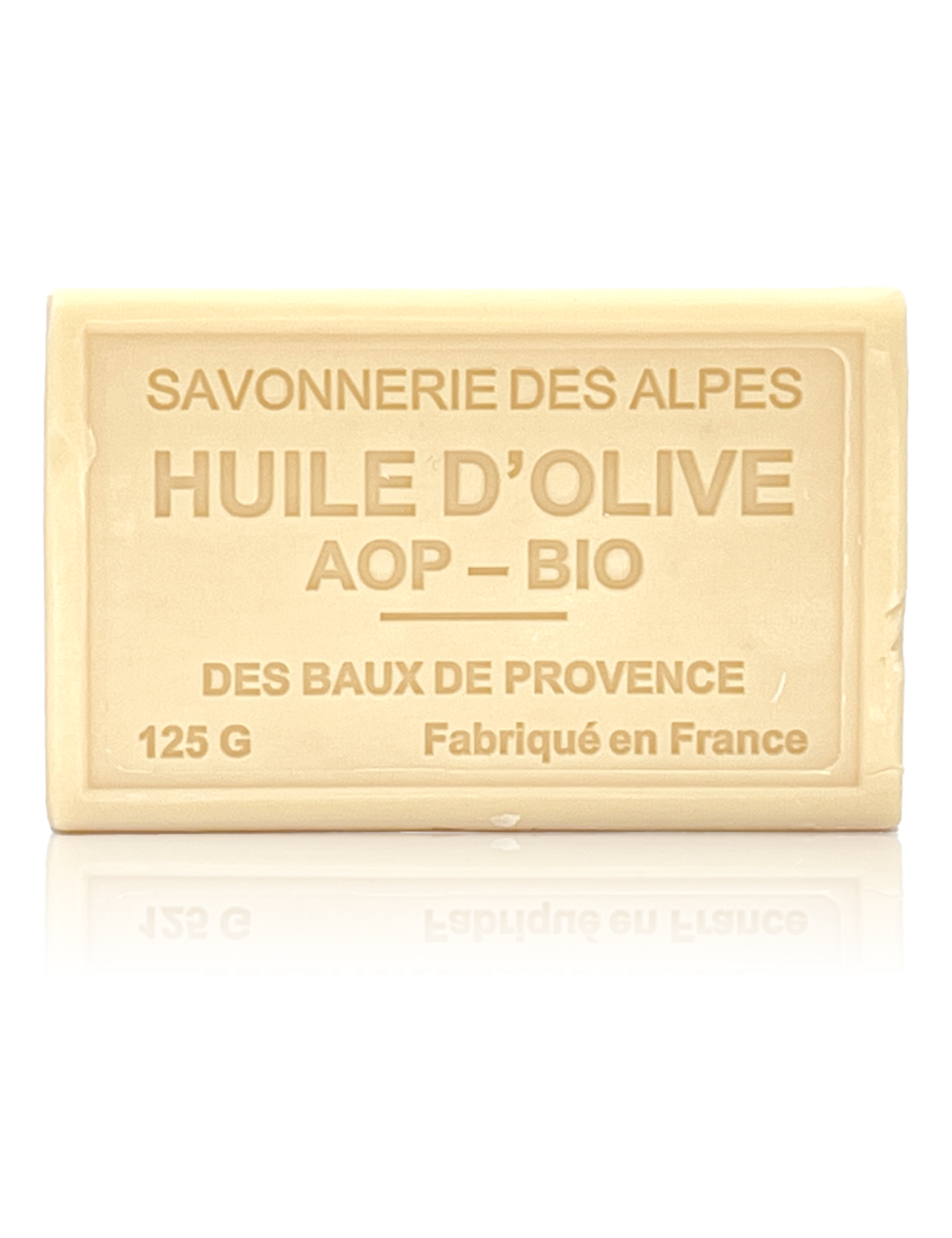 SAVON À L'HUILE D'OLIVE AOP-BIO BEURRE DE KARITE 125g
